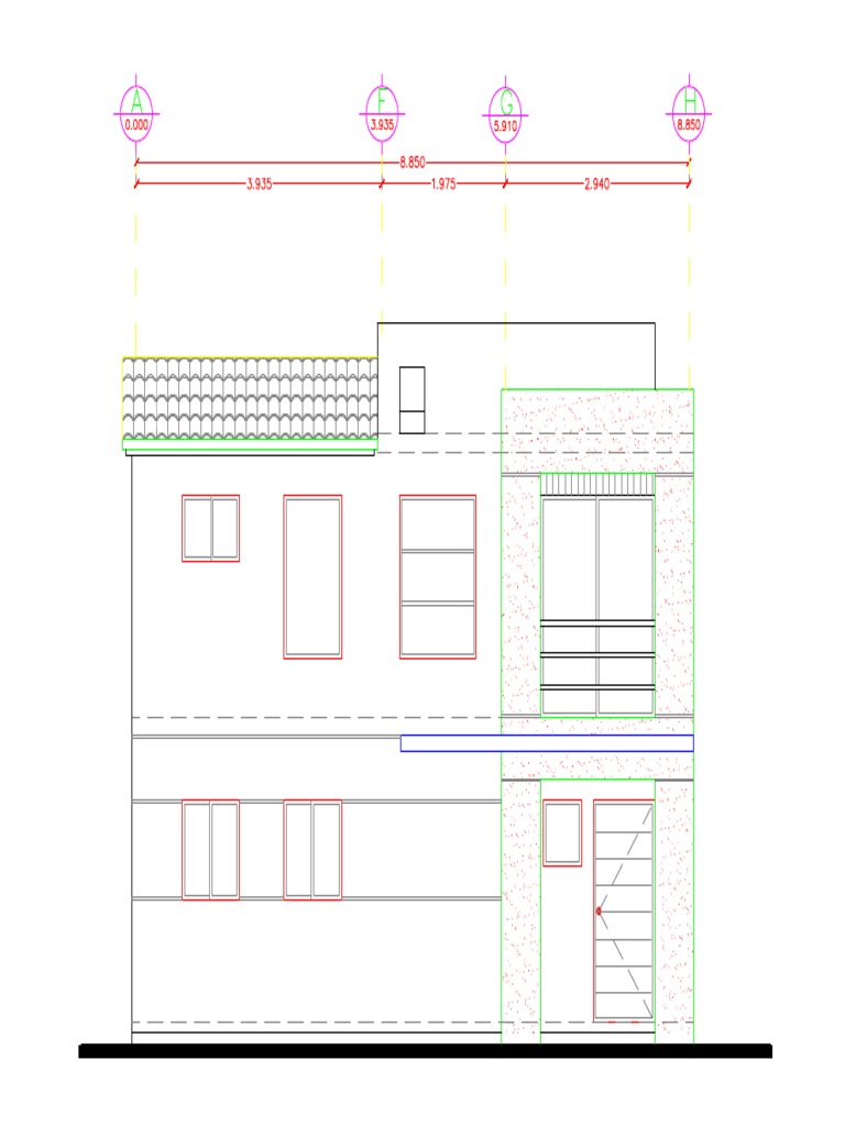 Ejemplo de Fachada | PDF