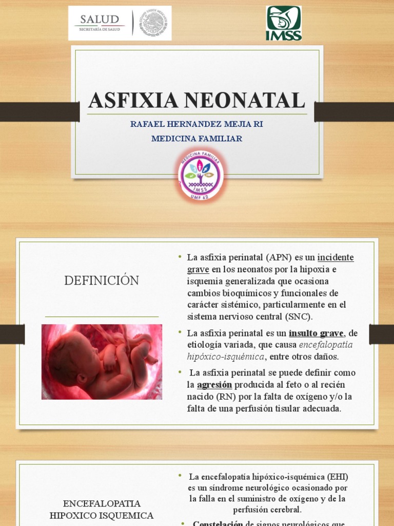 Asfixia Neonatal | PDF | Hipoxia (médica) | Isquemia