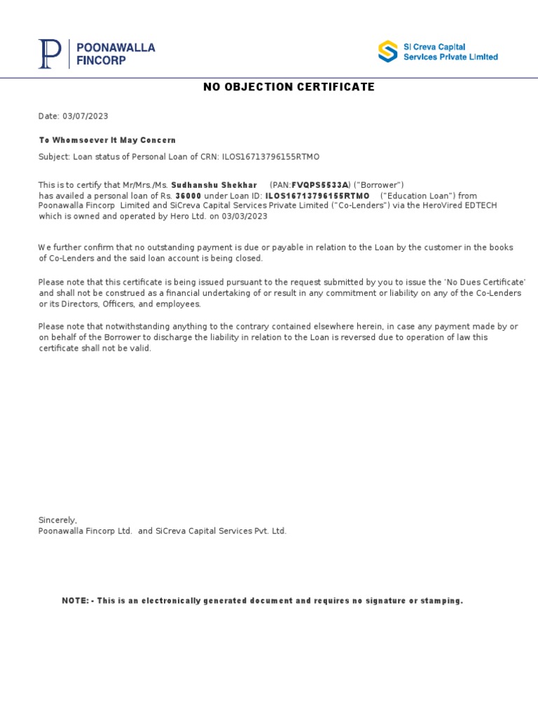 NOc-Letter_ILOS16713796155RTMO | PDF