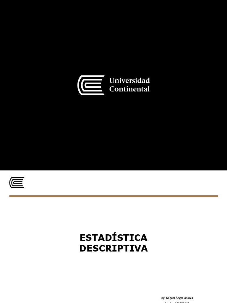 Estadistica Descriptiva Sesión 1 - 2022 | PDF | Estadísticas | Estadísticas descriptivas