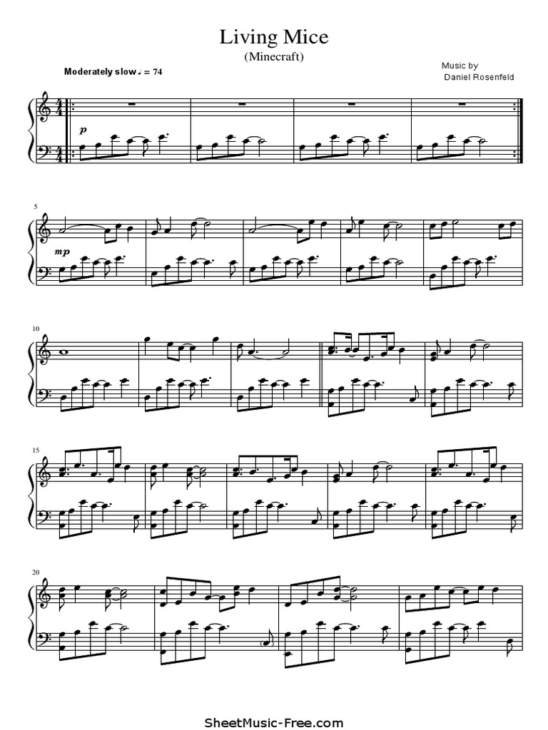 Living Mice: (Minecraft) | PDF