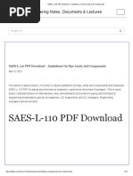 SAEP-351 - Bolted Flange Joints Assembly | PDF | Pipe (Fluid Conveyance) | Mechanical Engineering