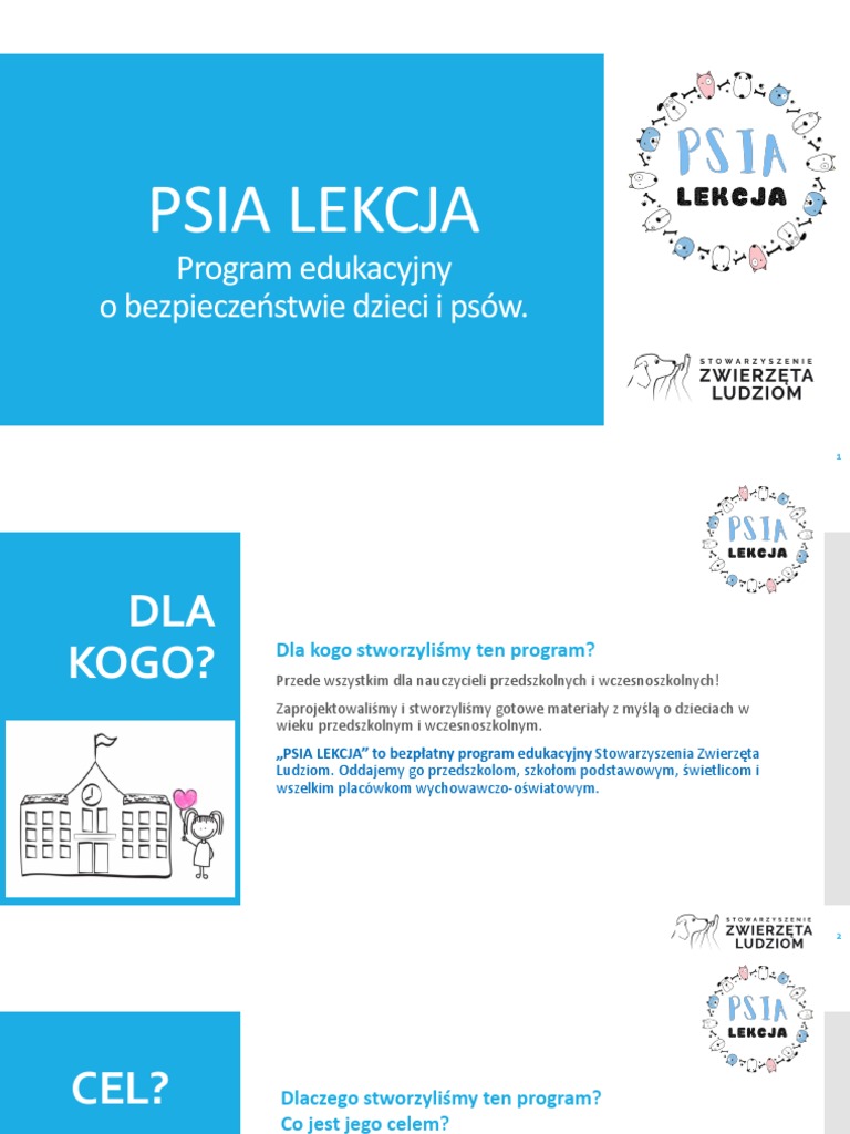 PSIA LEKCJA Prezentacja | PDF