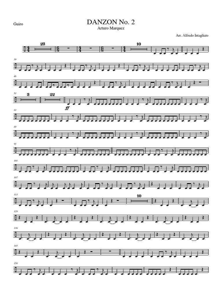 Danzón No. 2 d'Arturo Márquez | PDF
