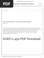 List of SAES | PDF | Pipe (Fluid Conveyance) | Pipeline Transport