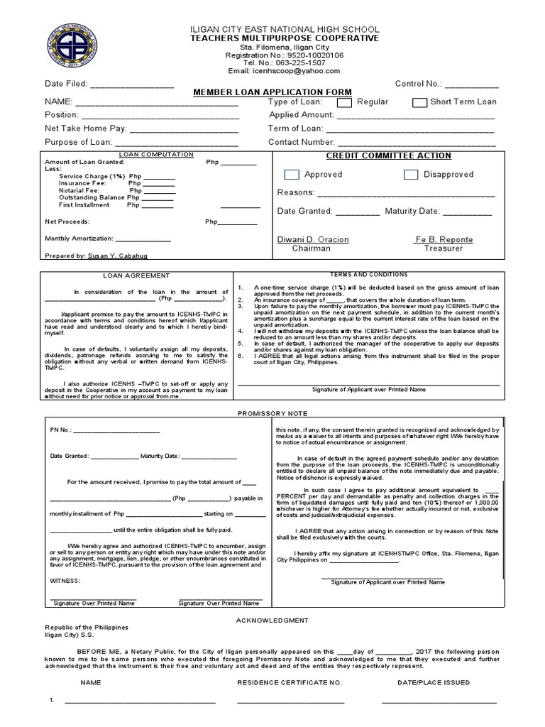 Regular Loan Application | PDF | Loans | Dividend