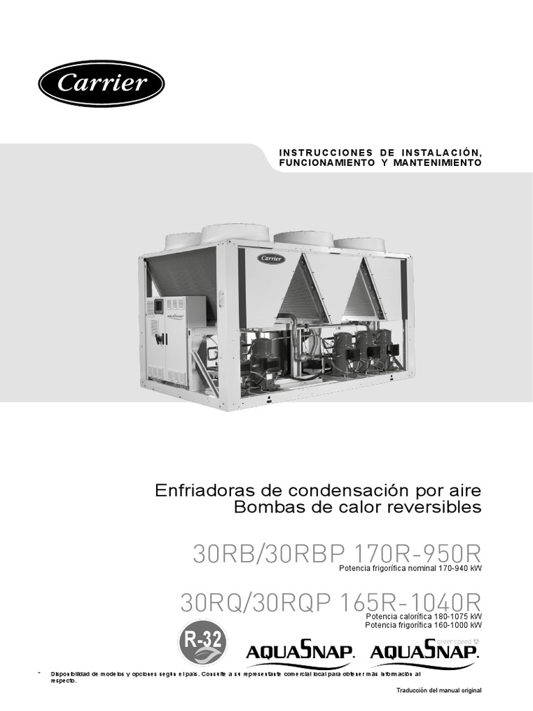 30RB | PDF | Bomba de calor | Bomba