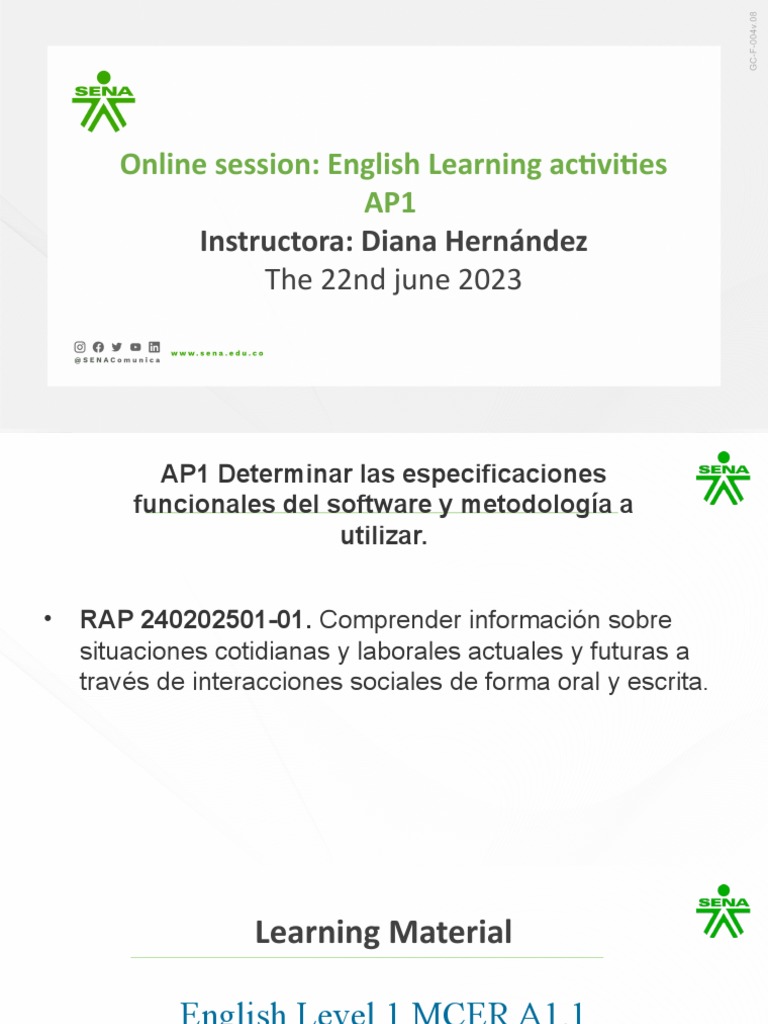 Adso Ap1 English | PDF | Información