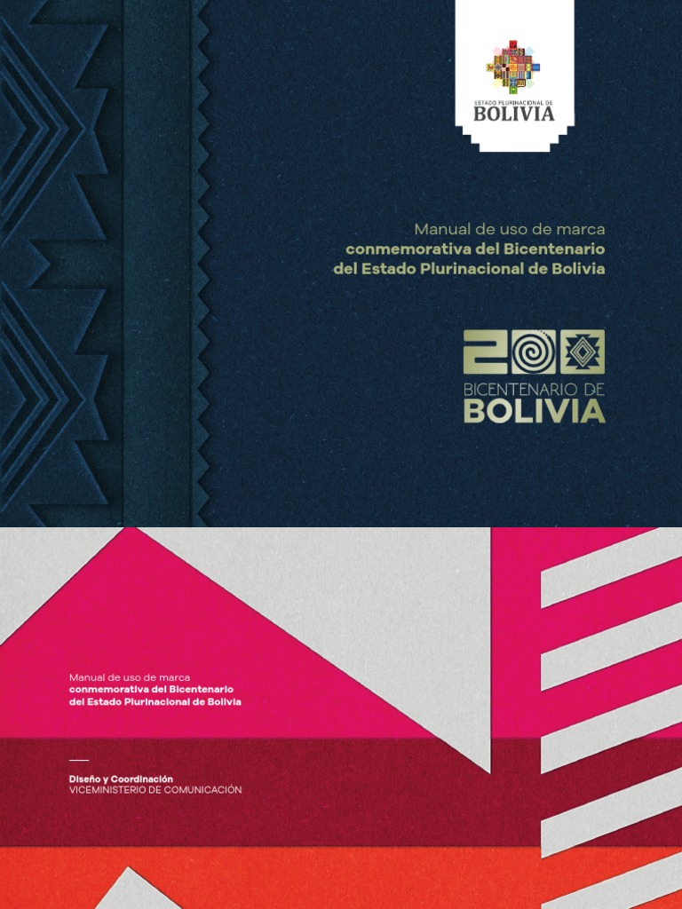 Manual de Uso del Logotipo Bicentenario | PDF | Bolivia | Marca