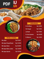Menu Bakso Malang Enggal | PDF