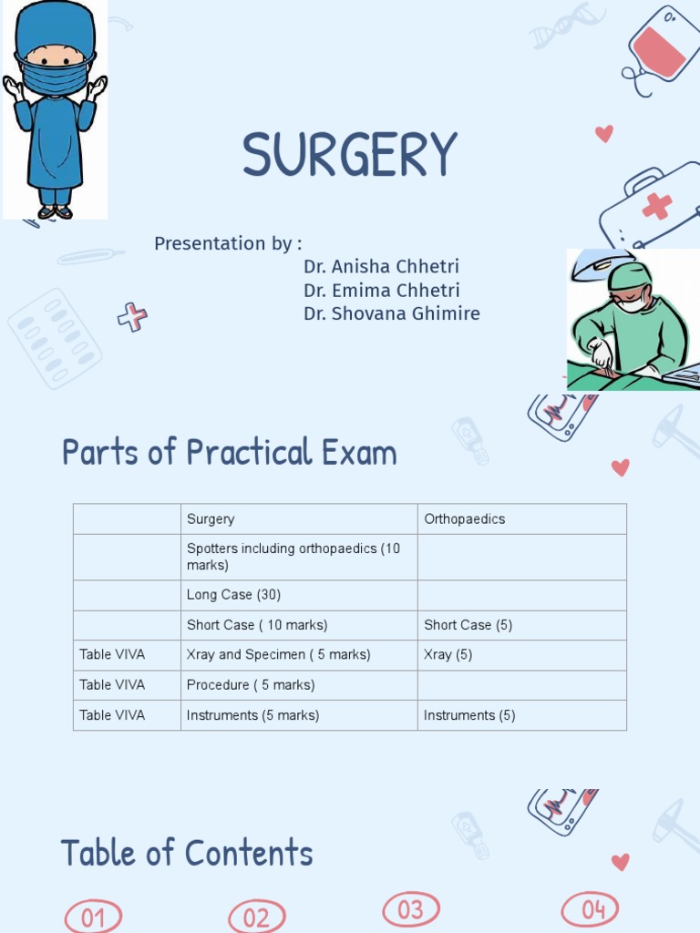 Surgery Practical | PDF | Medical Specialties | Clinical Medicine