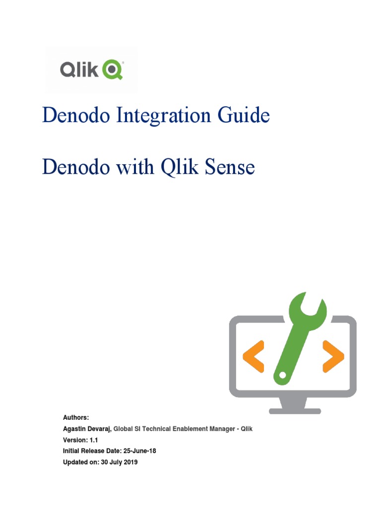 Qlik Denodo Integration - How To Guide | PDF | Computing | Software