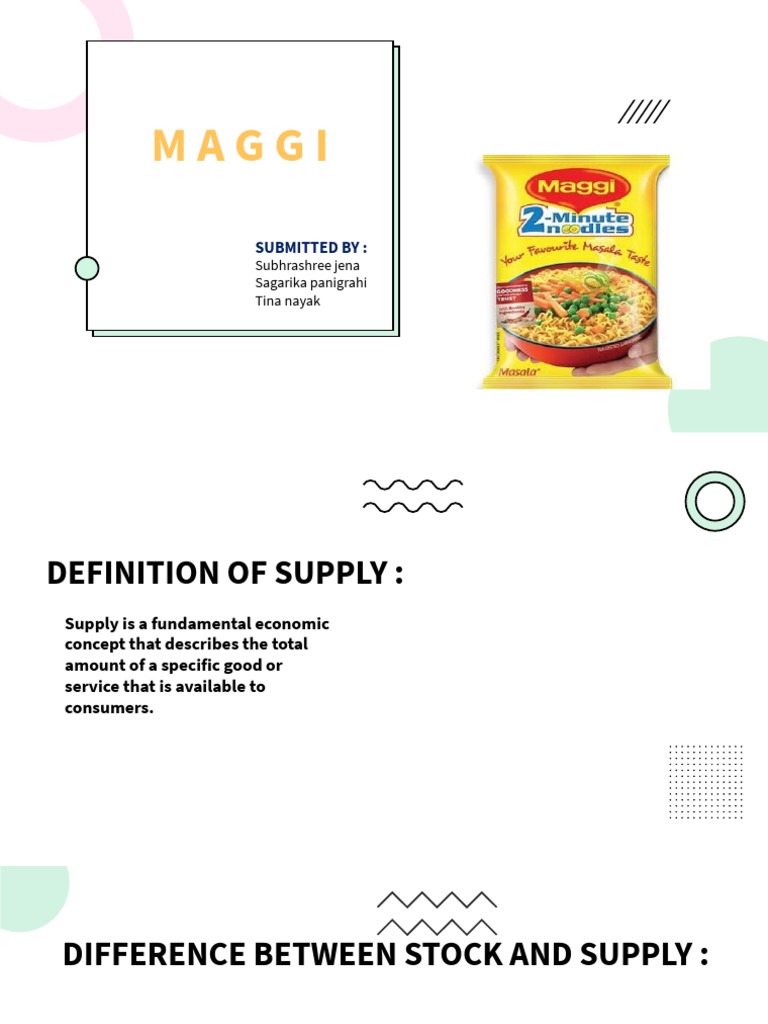 Maggie | PDF | Supply (Economics) | Demand