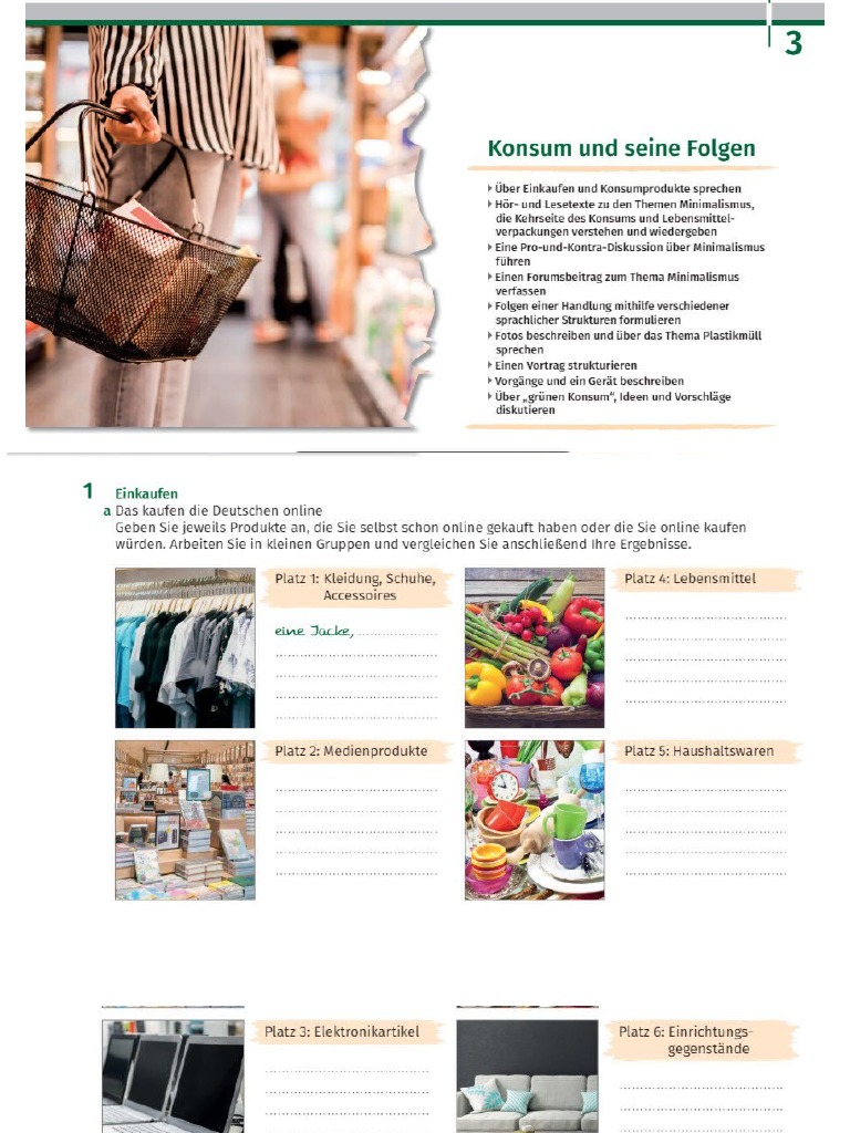 3.kapitel 3 Spektrum Deutsch B2 | PDF