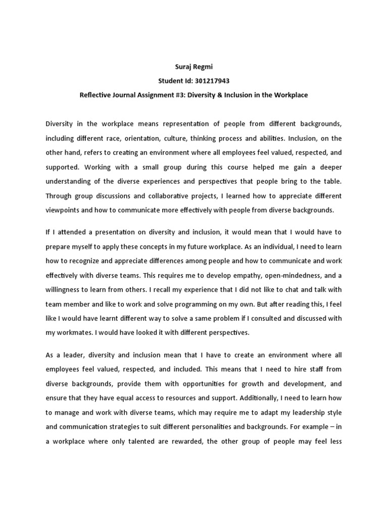 Understanding Workplace Diversity | PDF | Diversity (Business) | Bias