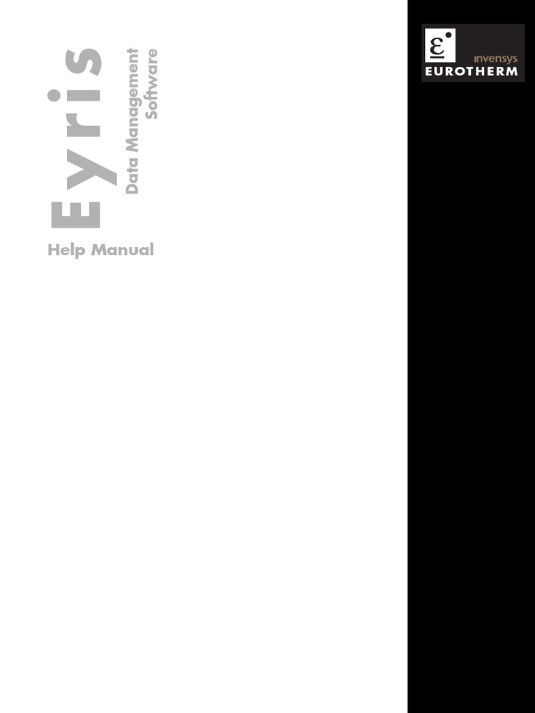 Eyris Data Management Help Manual | PDF | Microsoft Windows | Operating ...