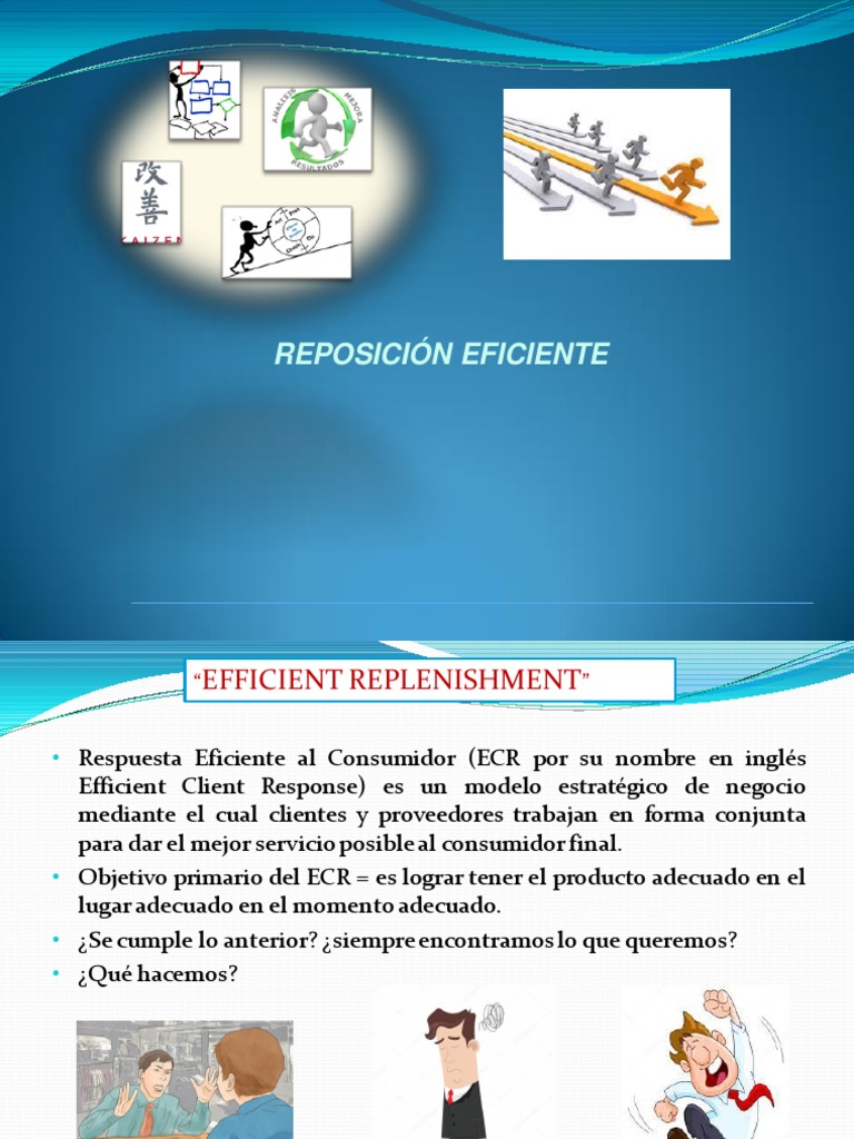 Eficiencia en Reaprovisionamiento ECR | PDF | Logística | Marketing