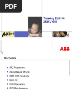 33kv Abb Gis System | PDF | Switch | Electricity