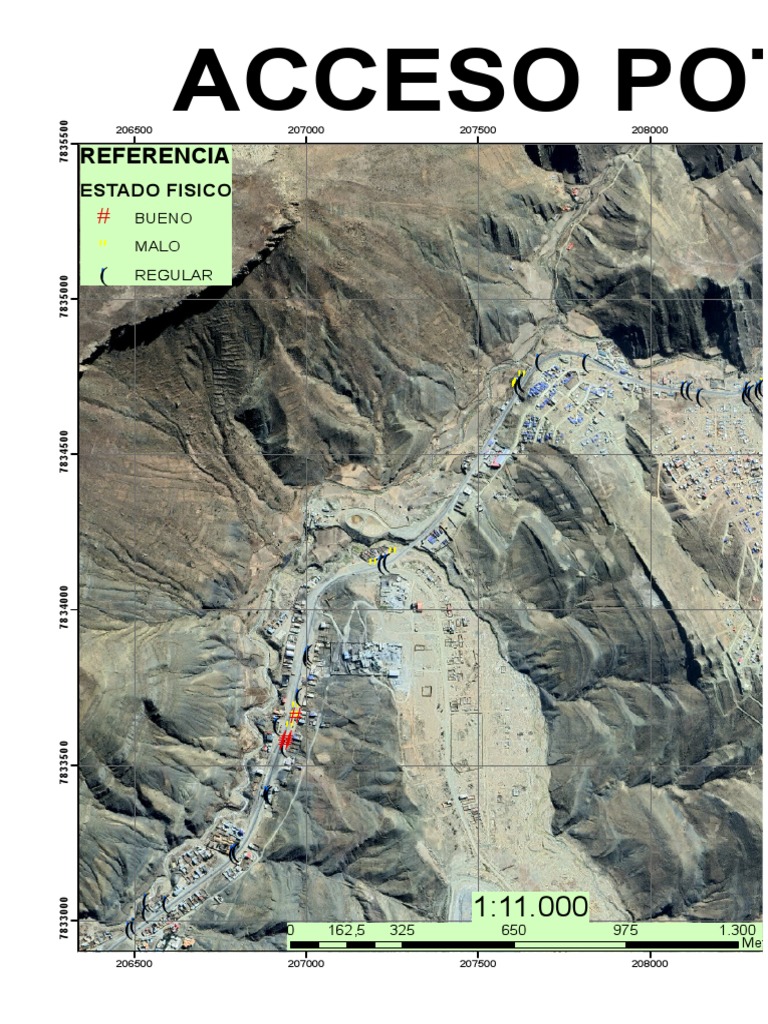 Mapa A3 Estado de Las Especies - Oruro | PDF