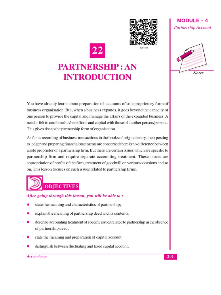320 Accountancy Eng Lesson22 | PDF | Partnership | Debits And Credits