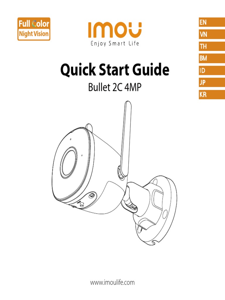 Imou Bullet 2C 4MP | PDF | Computer Hardware | Telecommunications ...