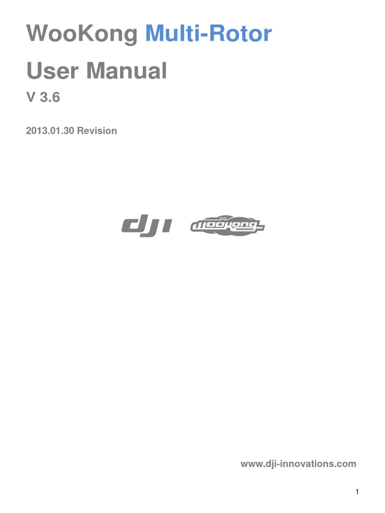 WooKong M User Manual en v3.6 130130 | PDF | Compass | Usb