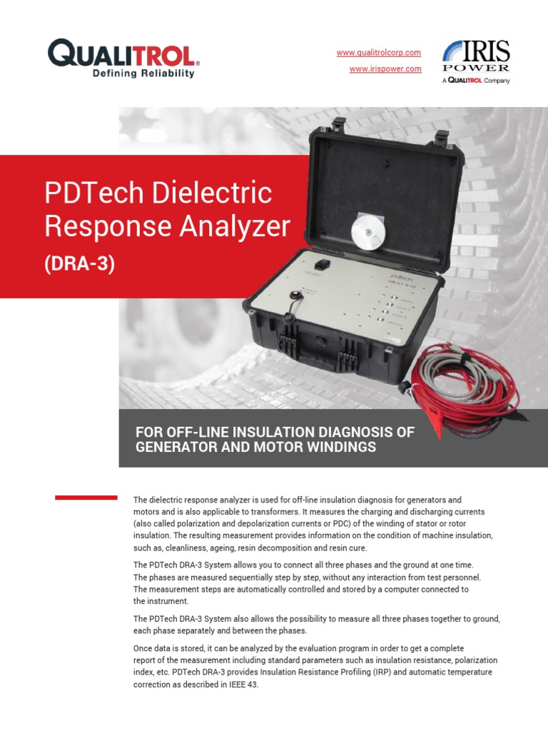 DRA 3 Iris Qualitrol Brochure V2 8 20 | PDF | Electric Motor ...