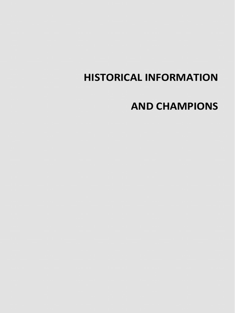 ACU Historical Info 2022 v11 | PDF | Motorcycle Racing | Motorcycling