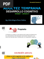 Cognoscitivo - Adultez Temprana | PDF | Adultos | Pensamiento