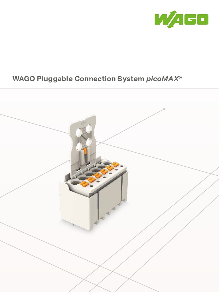 Pluggable Connection System picoMAX 60295981 | PDF | Electrical ...