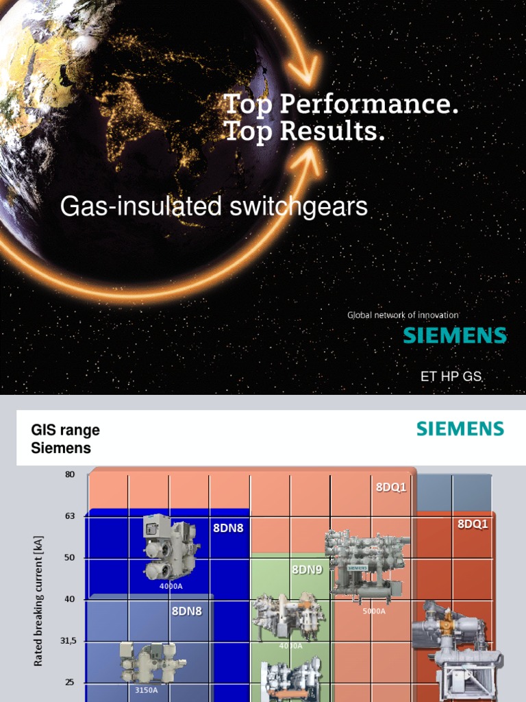 1 GIS SIEMENS - English | PDF | Electrical Substation | Electric Power ...