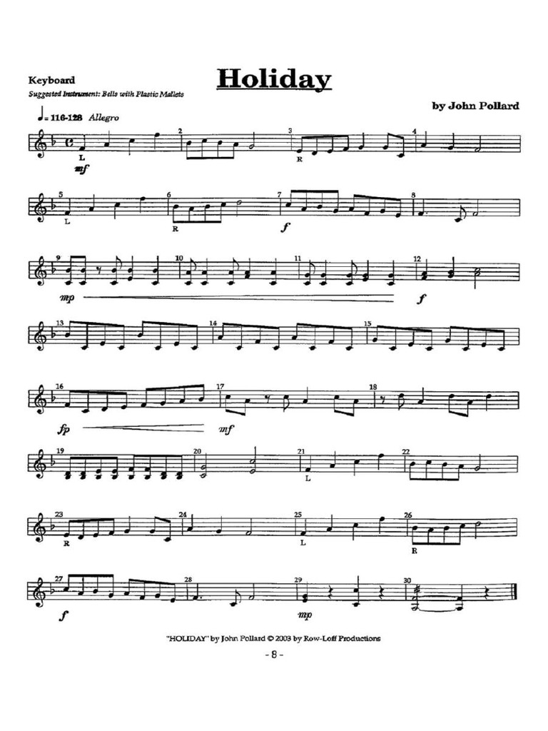 Pollard, J. Holiday | PDF