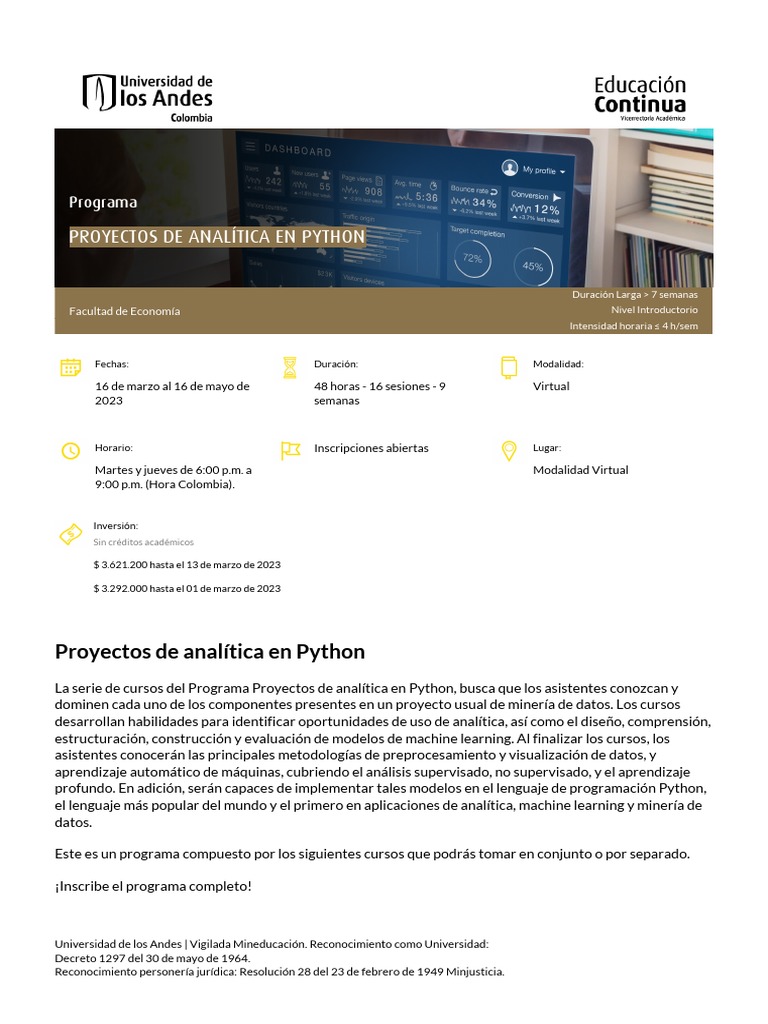 Proyectos de Analítica en Python | PDF | Aprendizaje automático | Tarjeta de débito