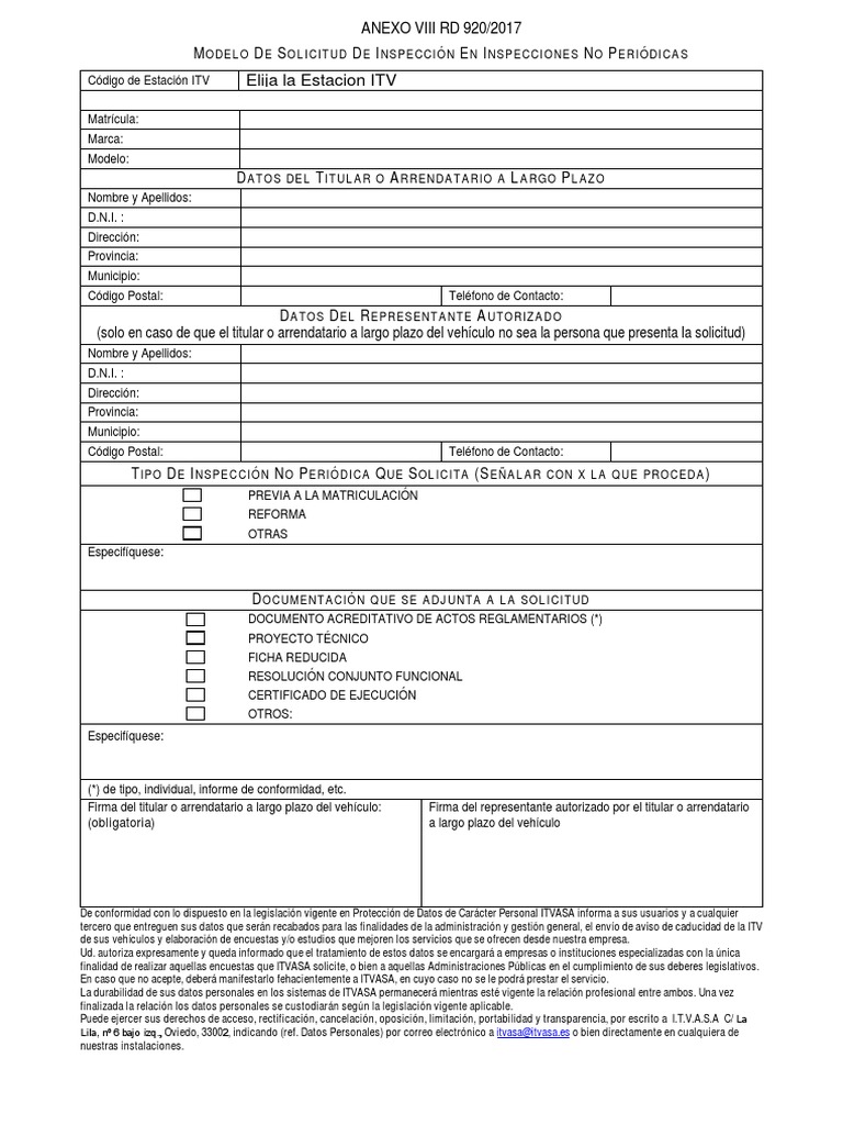 Modelo de Solicitud de Reforma | PDF