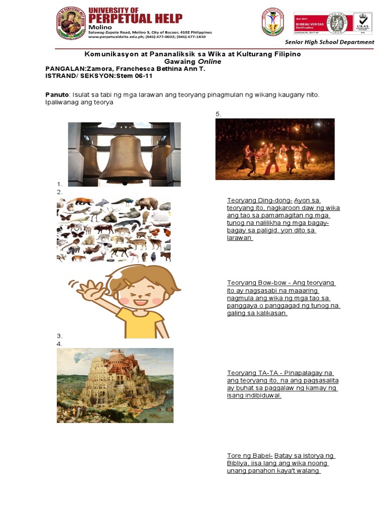 Teorya NG Wika | PDF