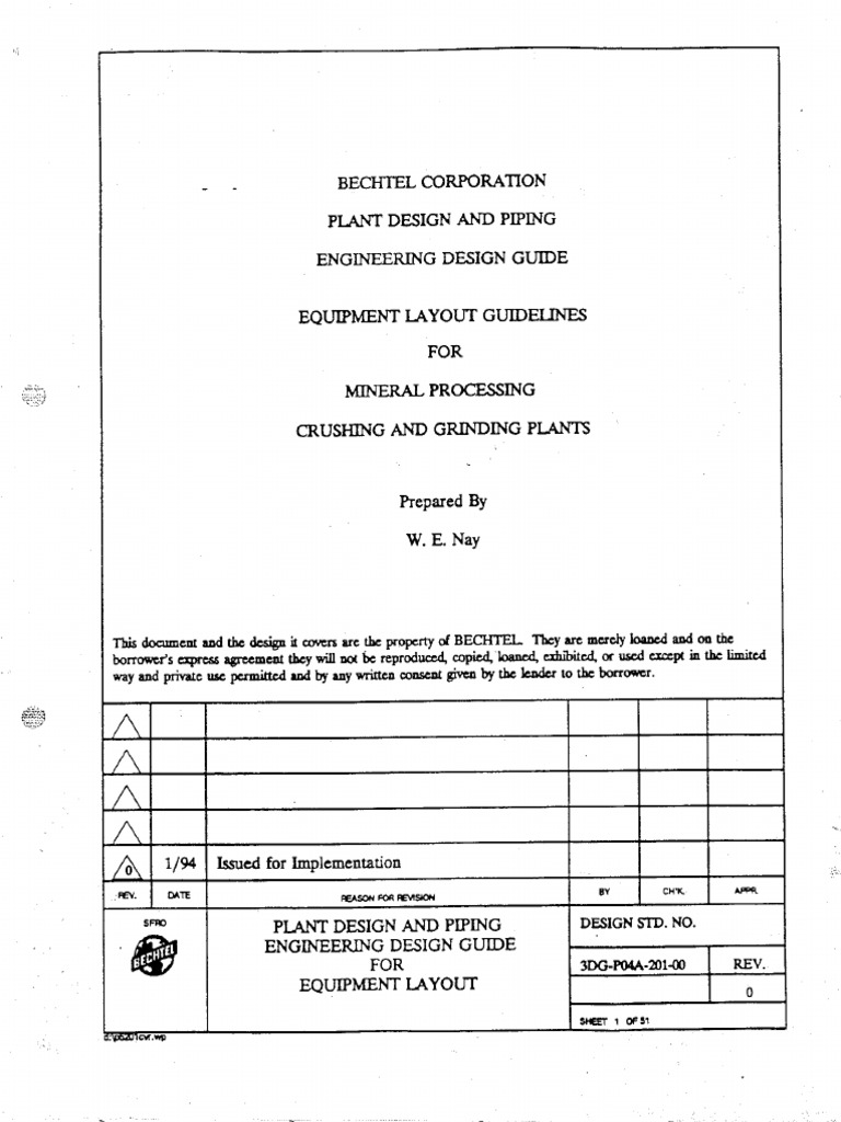 Crushing Plant Design | PDF