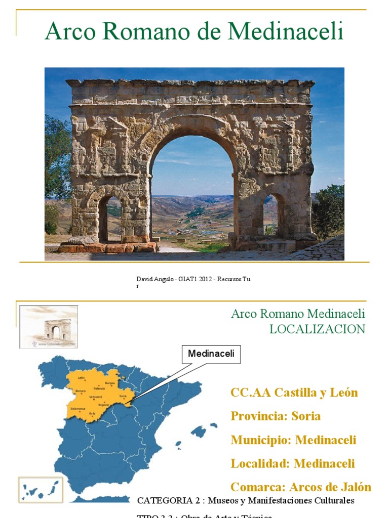 Arco Romano Medinaceli | PDF
