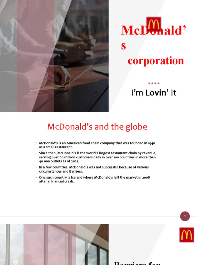 McDonalds Final | PDF