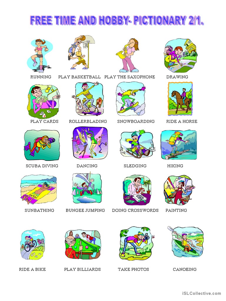 Free Time Activities and Hobbies | PDF