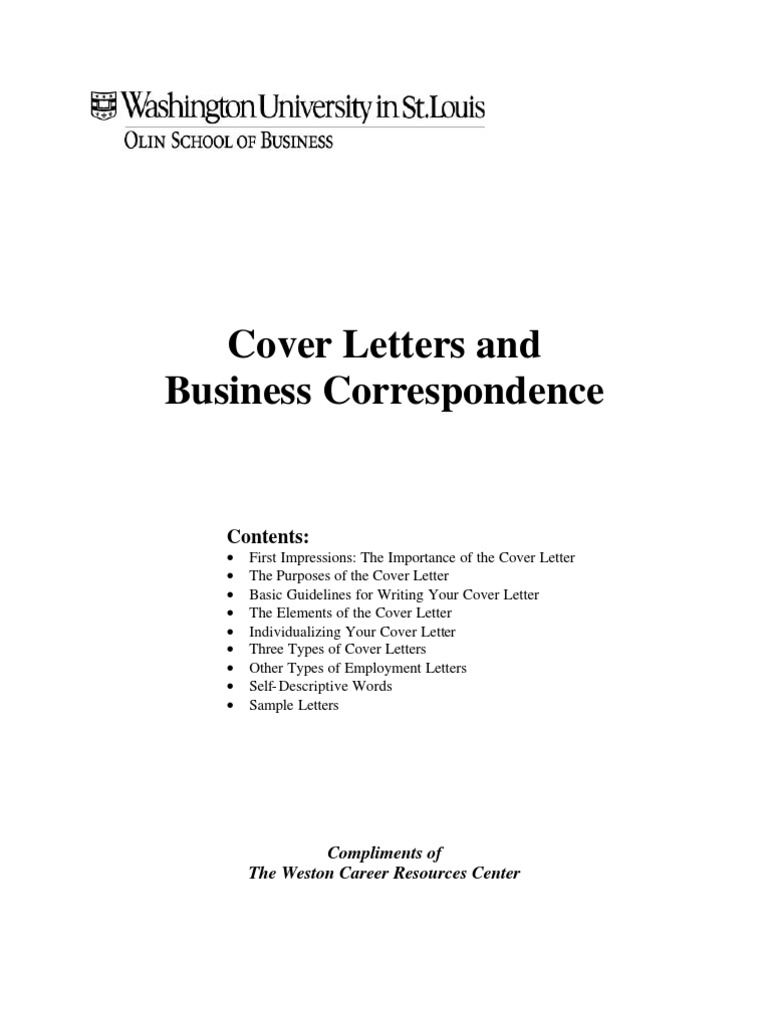 Cover Letters | PDF | Career & Growth | Business