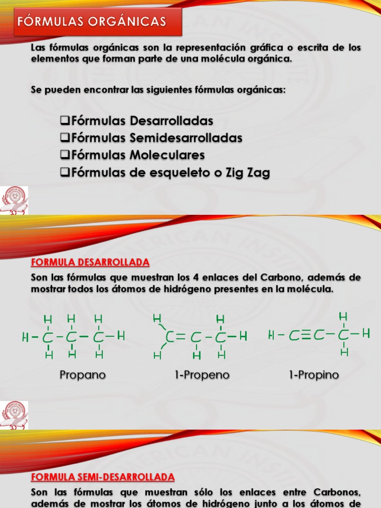 4 - Formulas Orgánicas | PDF