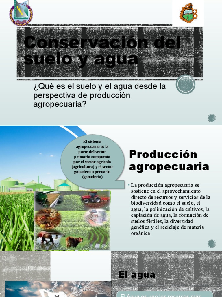 Conservación de Suelo y Agua en Agricultura | PDF | Suelo | Agricultura