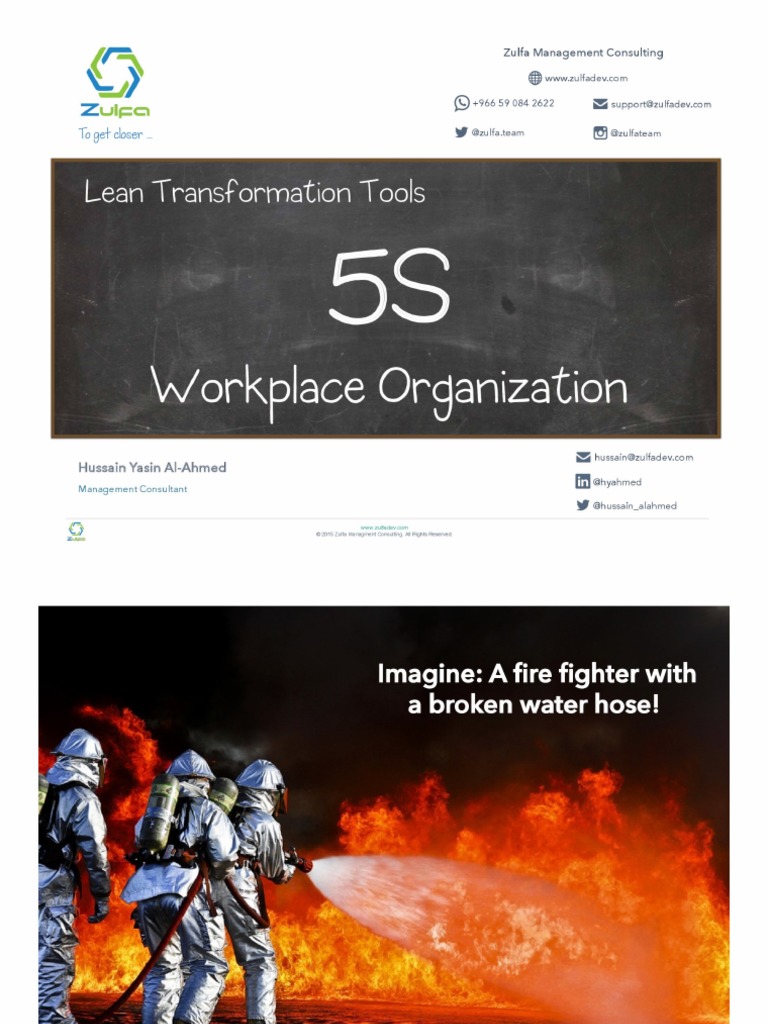 5s a Lean Transformation Tool | PDF