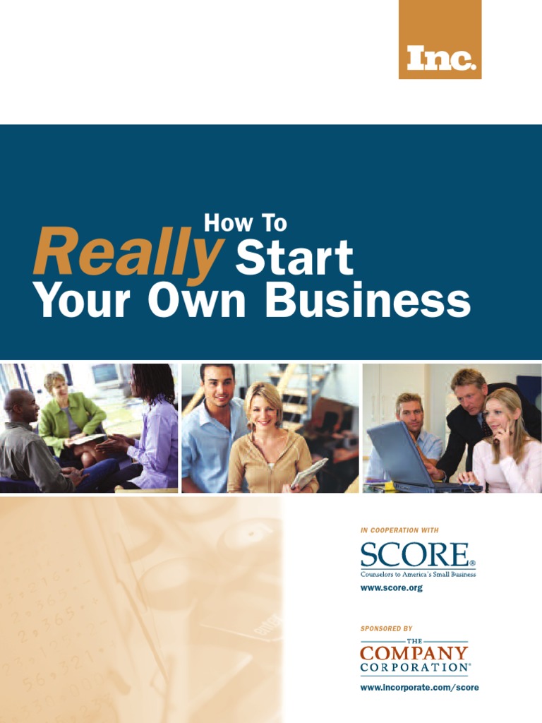 How To Really Start Your Own Business | PDF | Limited Liability Company | Taxes
