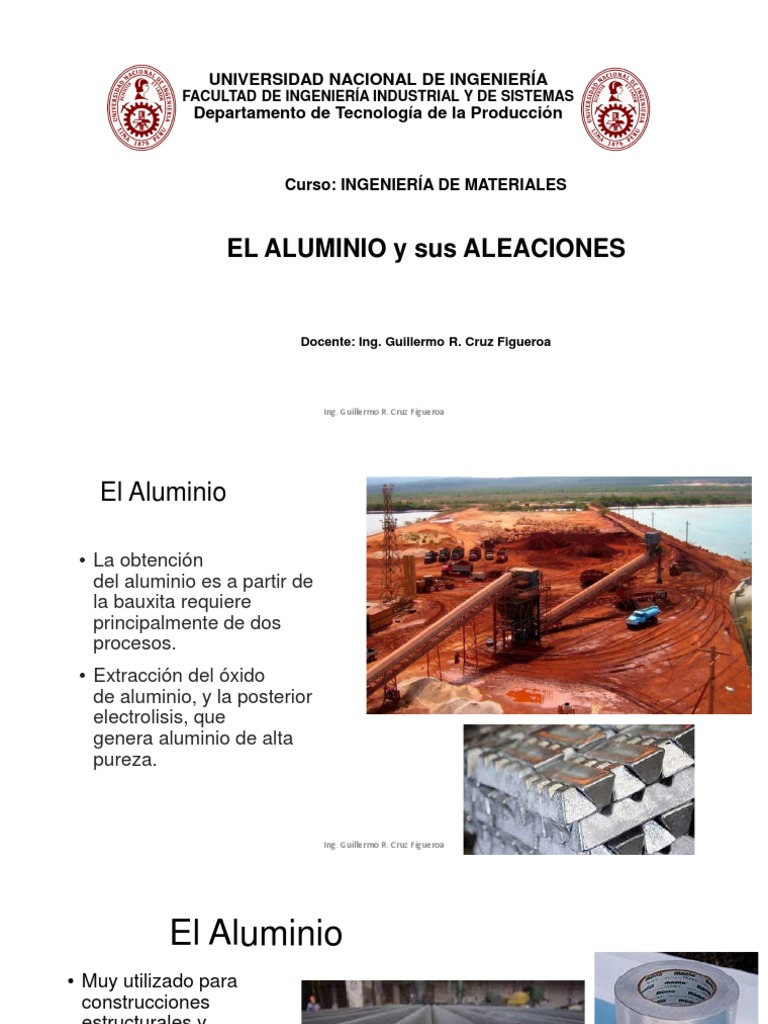 Propiedades y aplicaciones del aluminio | PDF | Aluminio | Aleación
