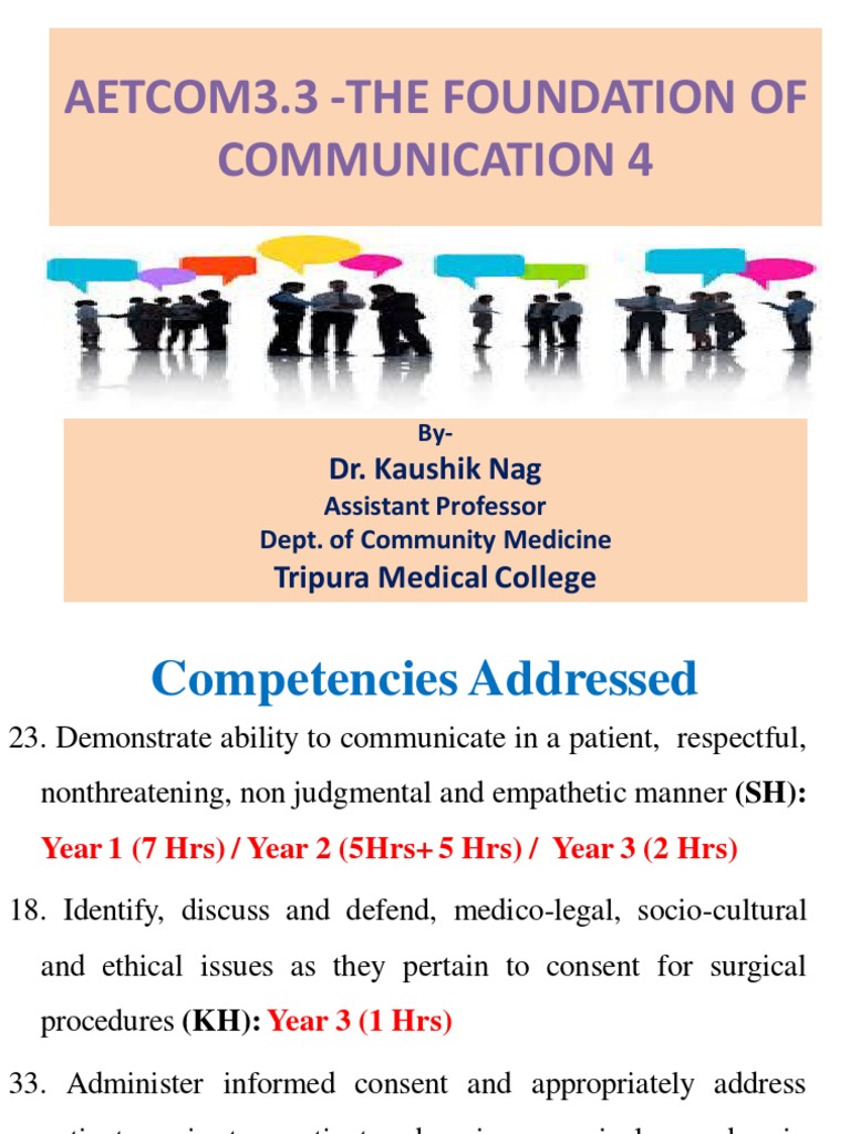 Aetcom 3 3 Communication Pdf Communication Emotions