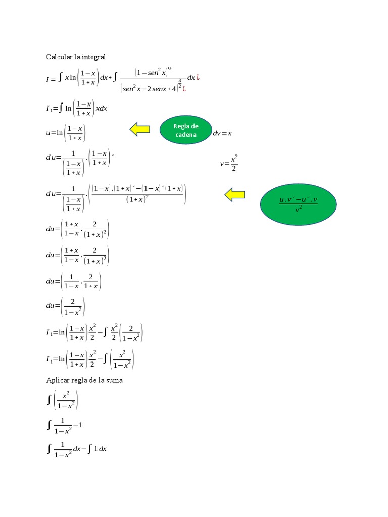 EJEC 5 | PDF | Integral | Lógica matemática