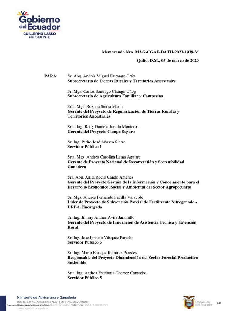 Mag Cgaf Dath 2023 1939 M | PDF | Contraseña | Economias