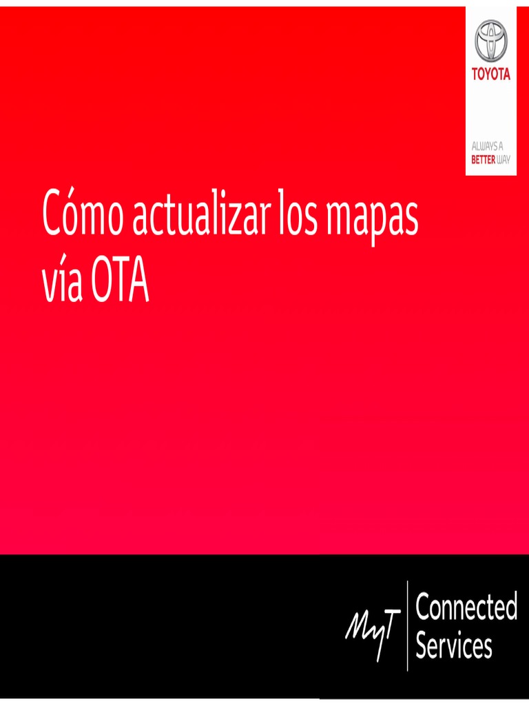 Como Actualizar Los Mapas Vía OTA | PDF