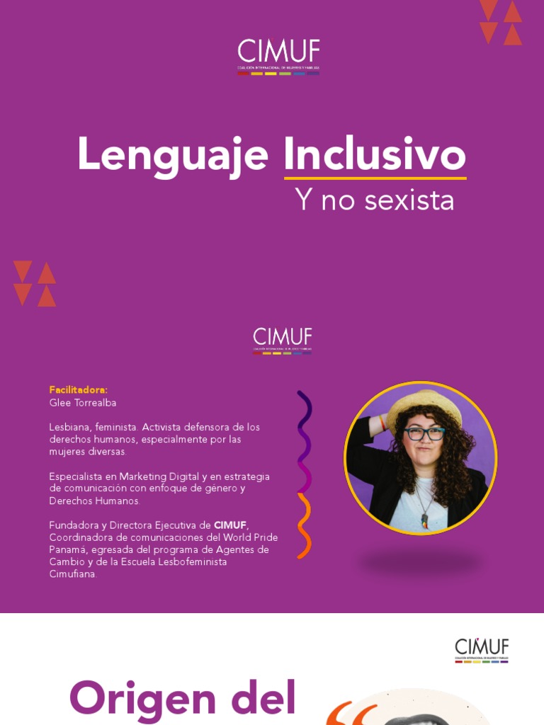 Lenguaje Inclusivo y No Sexista | PDF | Sexismo | Género